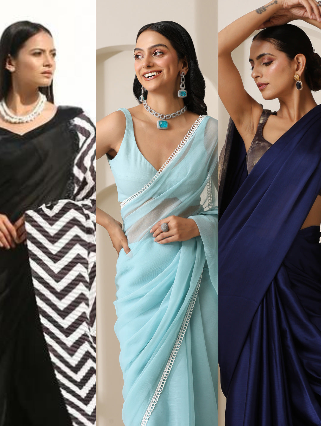 Saree Colors for Dusky Skin Charm Girls: Elegance with the Perfect Pal ...